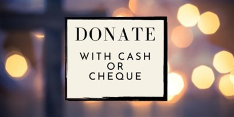 Calderwood Baptist Church : Donate by cash or cheque